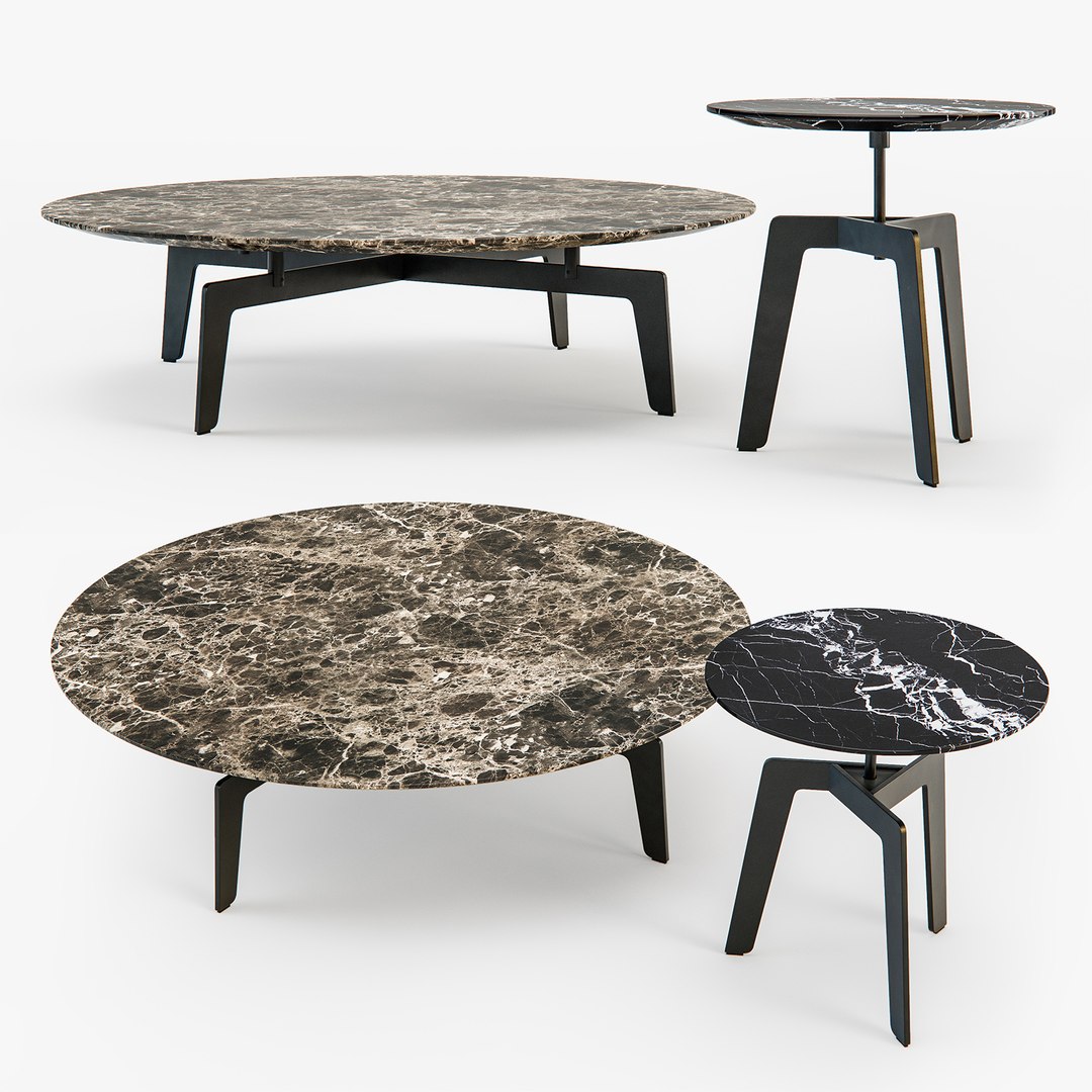 3d Poliform Tribeca Coffee Table Model