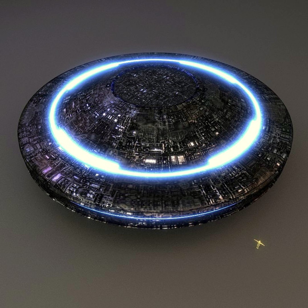 3d Model Set Ufos