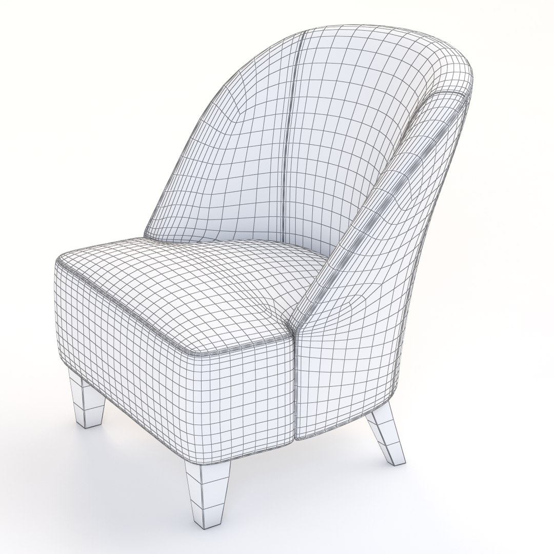 realistic photoreal chair 3d max
