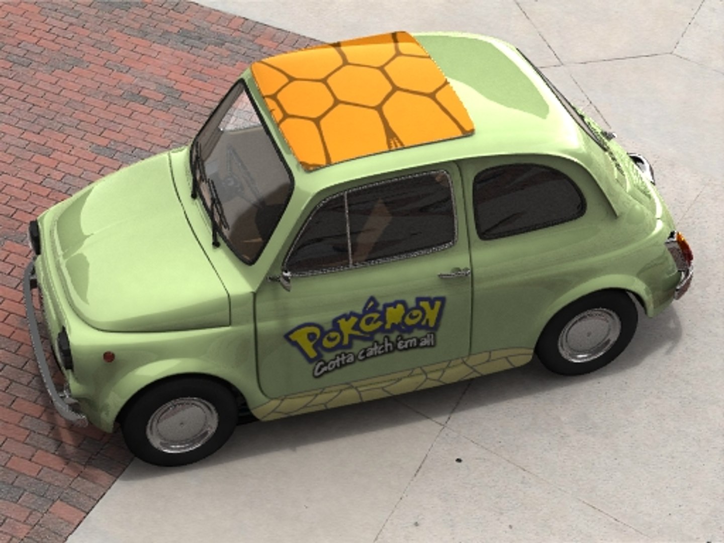 3d Pokemon Squirtle Racer