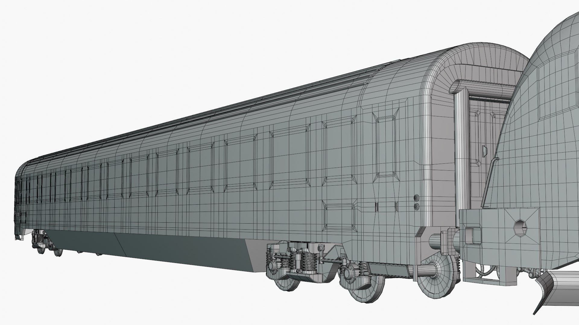 3D Model Passenger Train - TurboSquid 1783032