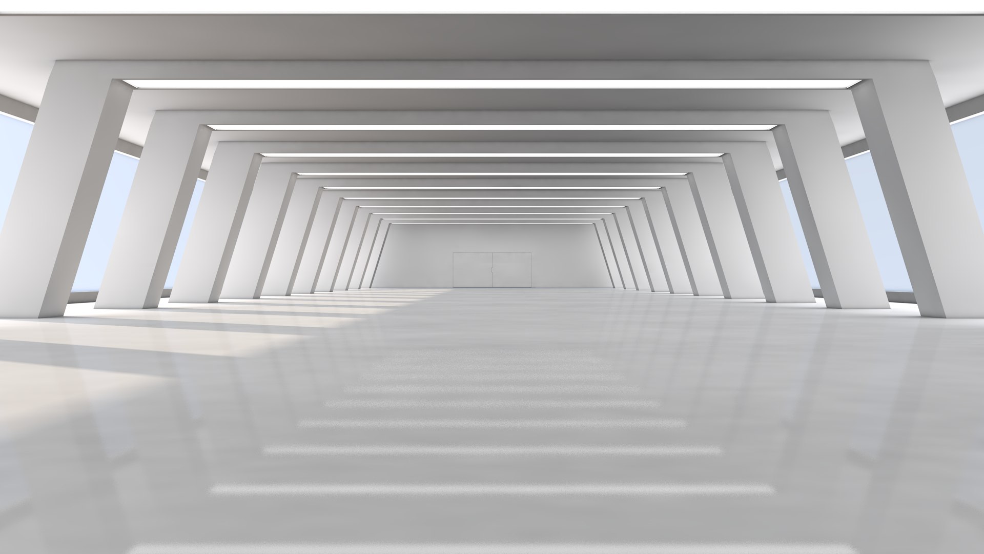 Sci Fi Warehouse 3D Model - TurboSquid 2181680