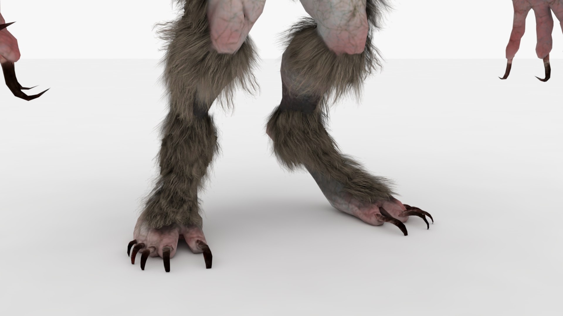 Werewolf Rigged And Animated 3D Model - TurboSquid 2348763