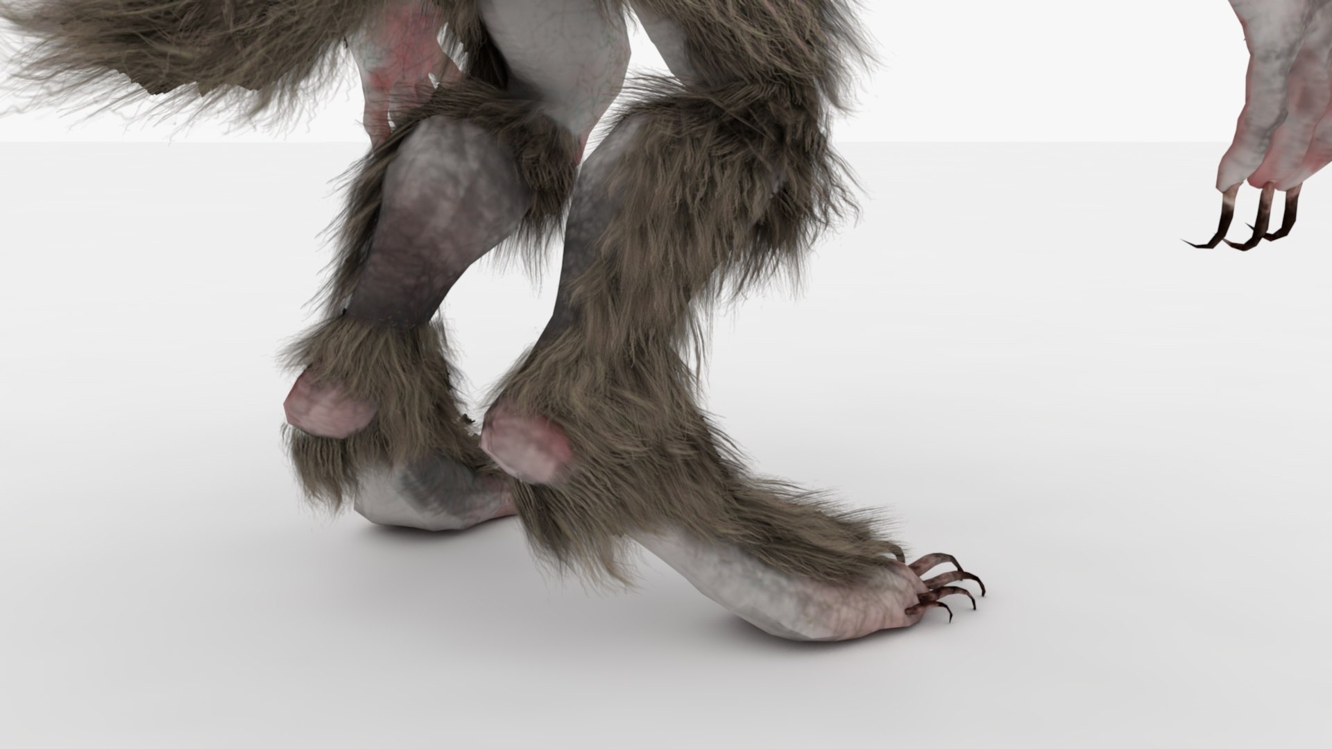 Werewolf Rigged And Animated 3D Model - TurboSquid 2348763