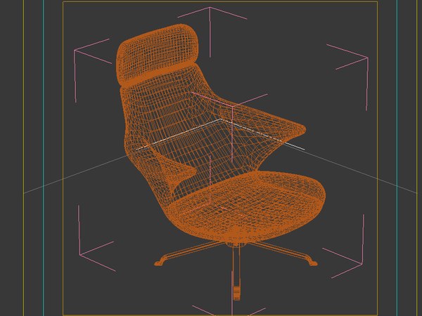 3D model armchair chair backrest - TurboSquid 1591036