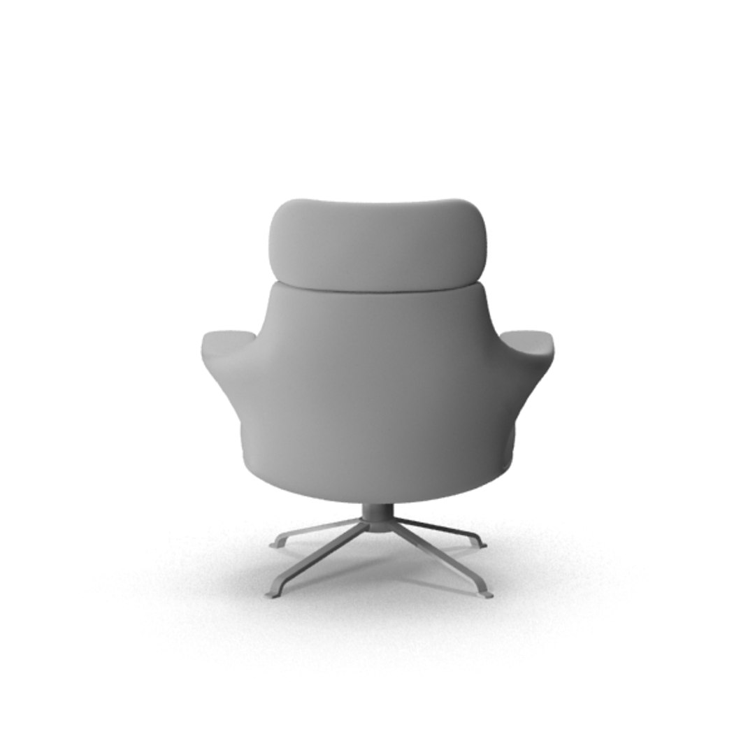 3D model armchair chair backrest - TurboSquid 1591036