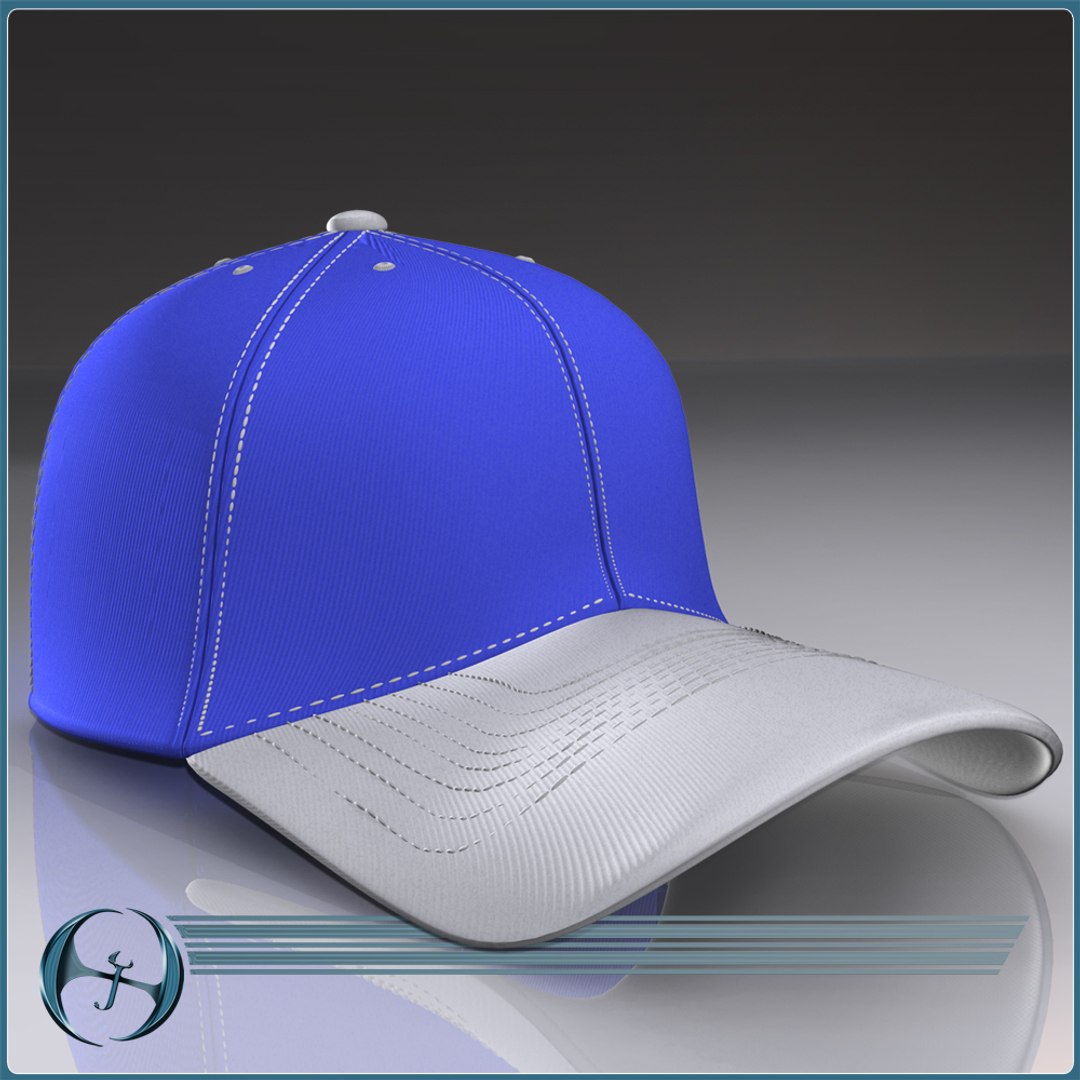 3d Baseball Cap Model
