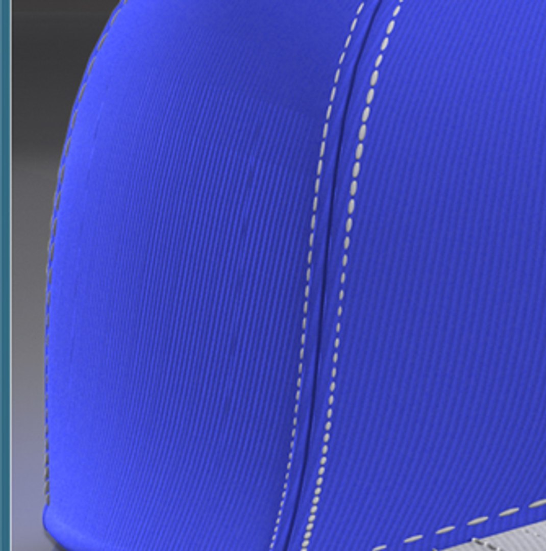 3d Baseball Cap Model