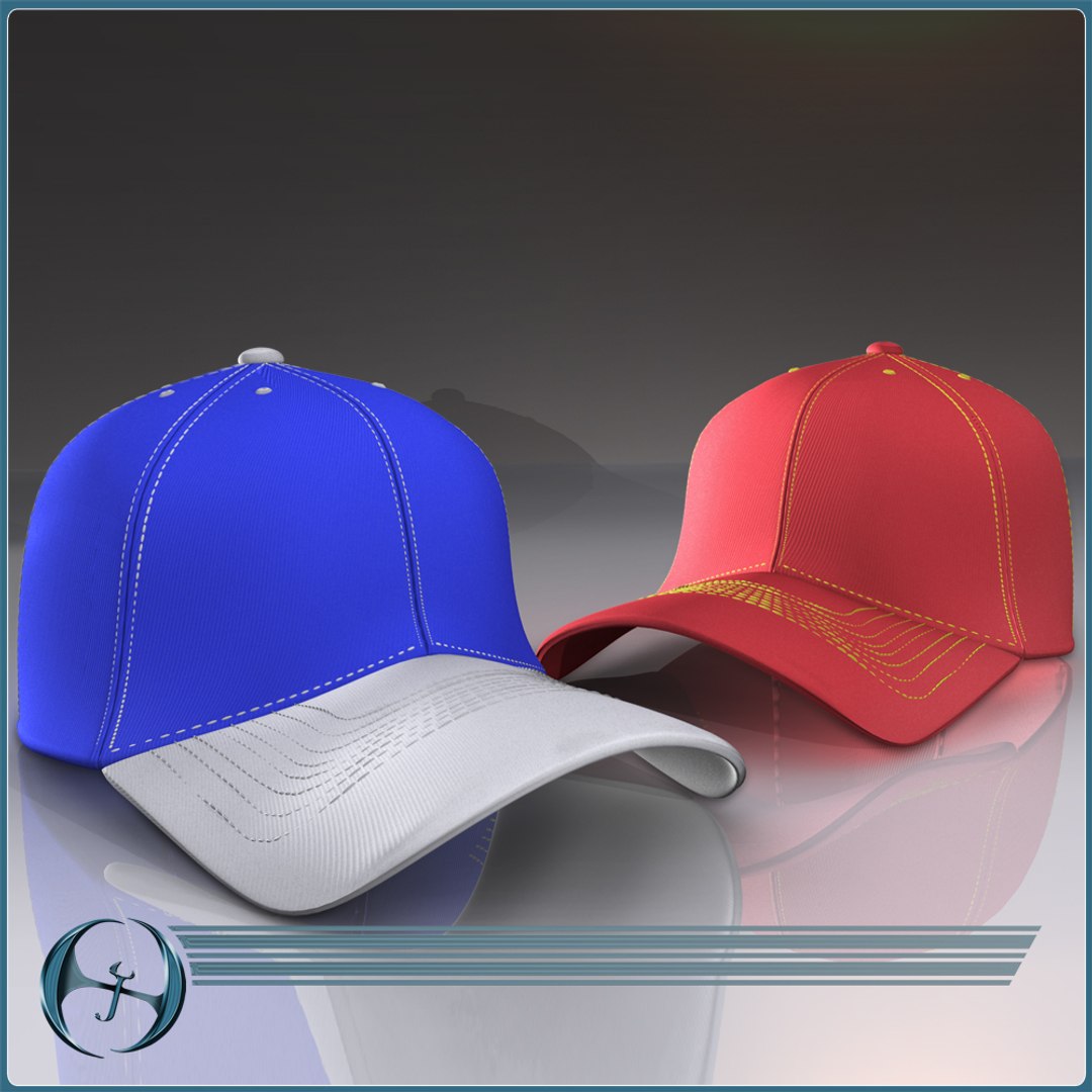 3d Baseball Cap Model