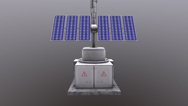 modelo 3d Modelo 3D de paneles solares - TurboSquid 1932007