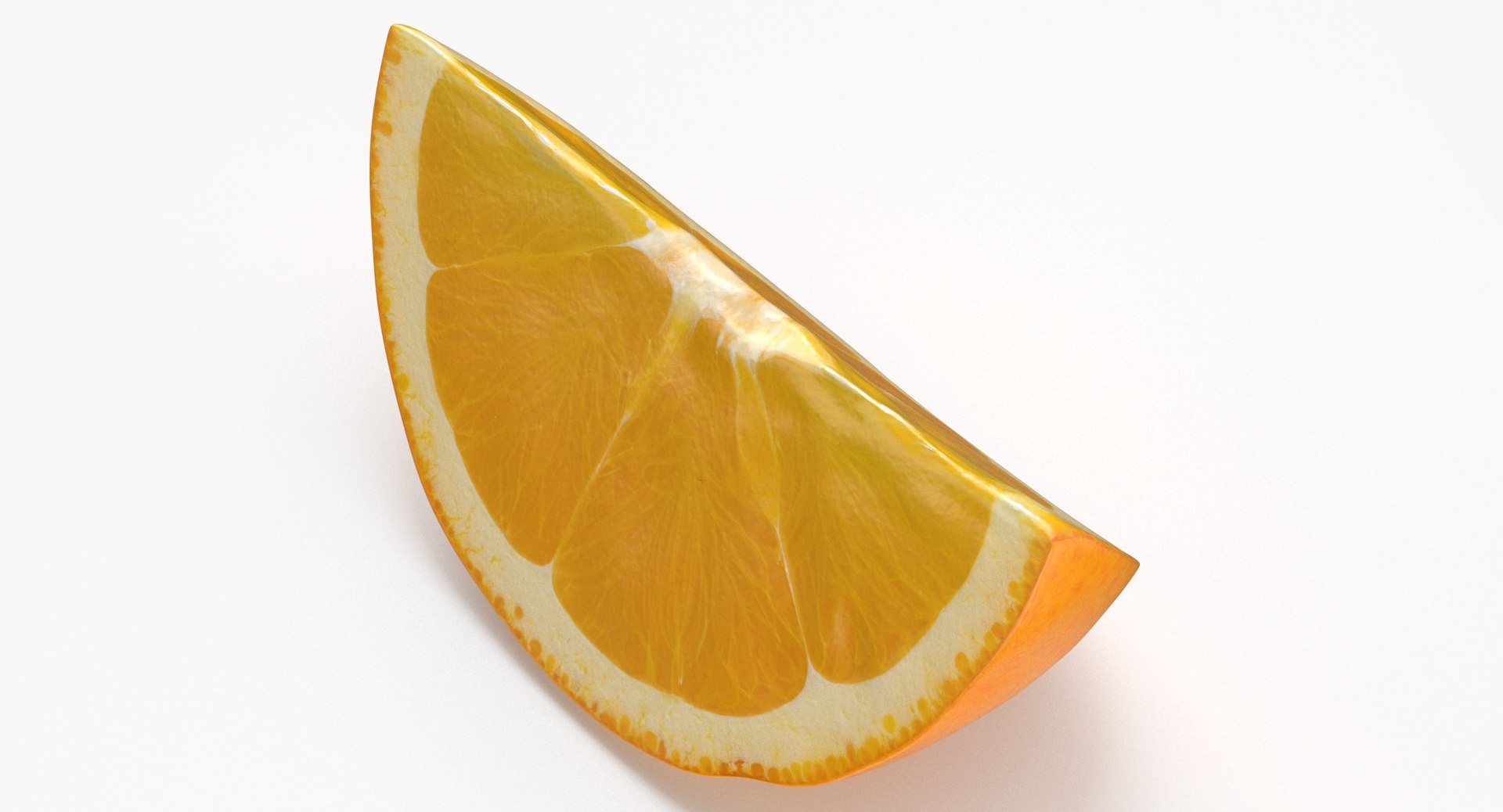 3D Prop 05 Orange Wedge - TurboSquid 2238522