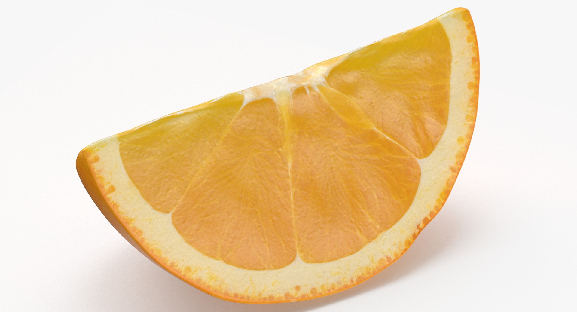 3D Prop 05 Orange Wedge - TurboSquid 2238522