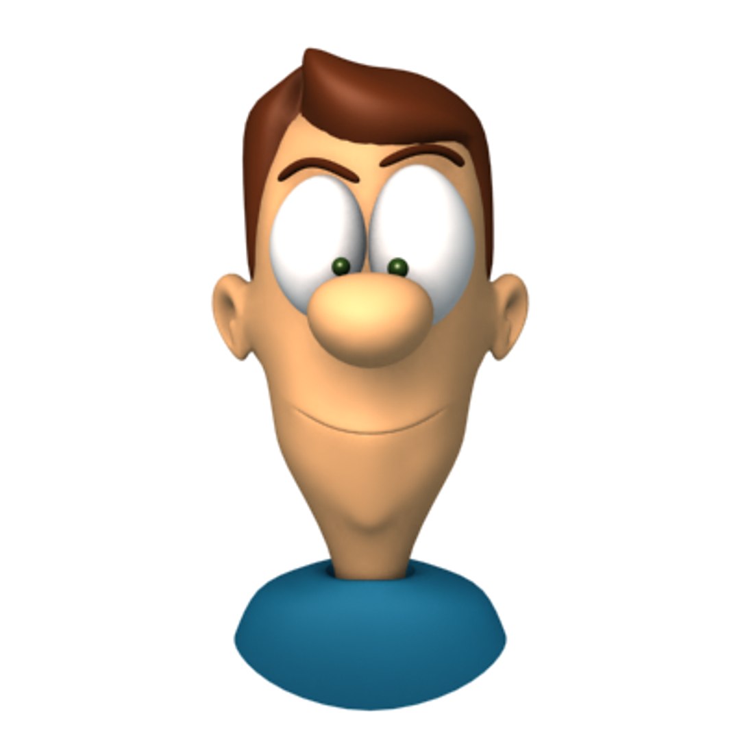 3d Model Rigged Character Virtual Agent