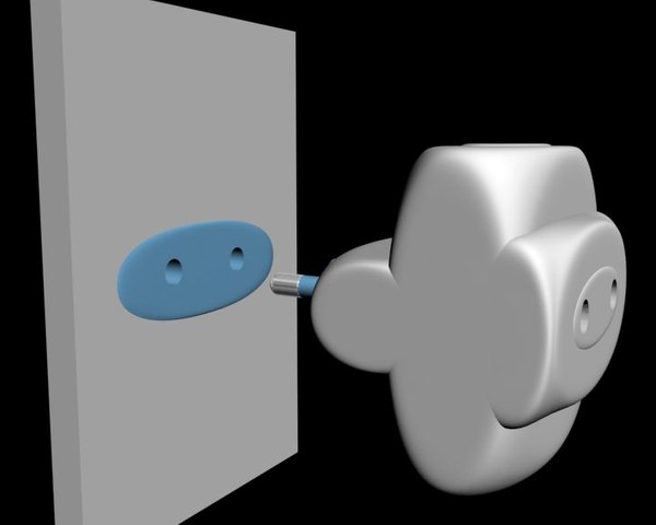 plug 3d model