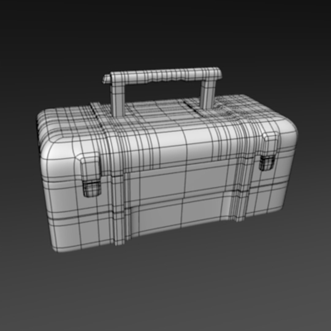 Toolbox Tool Box 3d Model