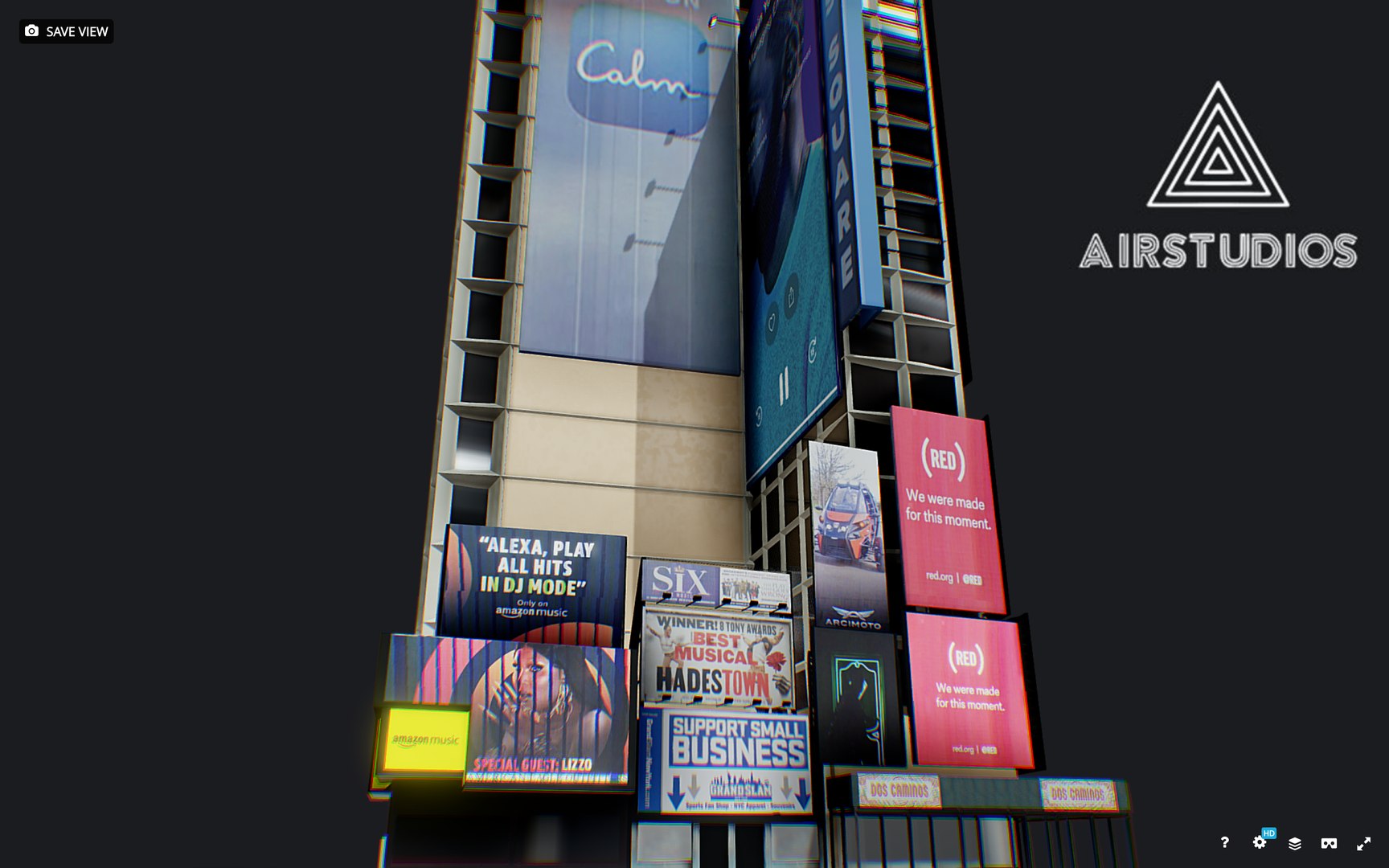 Times Square Building 3D - TurboSquid 1886848