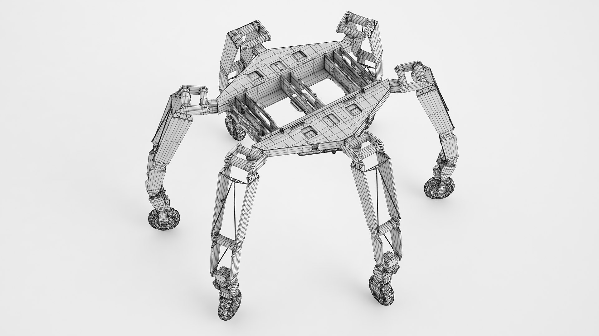 Lunar vehicle legs 3D - TurboSquid 1587257