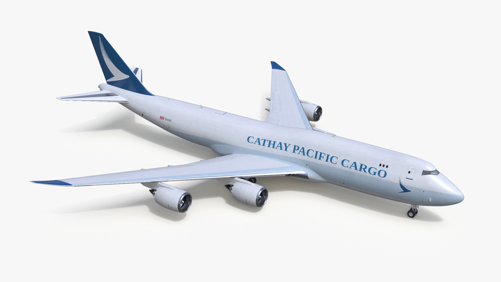3D Boeing 747-8 Cathay Pacific Cargo Aircraft Model - TurboSquid 2369761