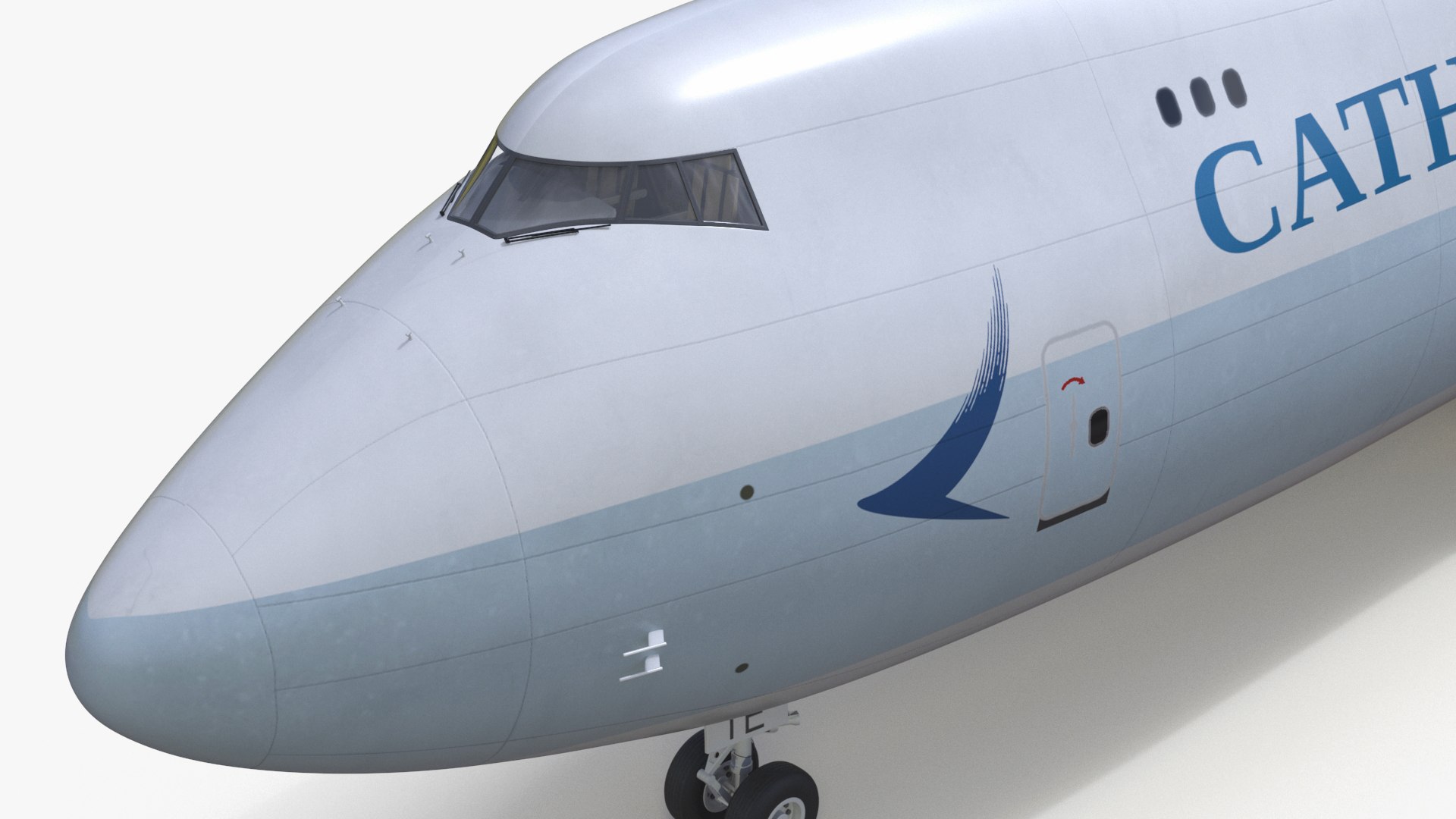 3D Boeing 747-8 Cathay Pacific Cargo Aircraft Model - TurboSquid 2369761