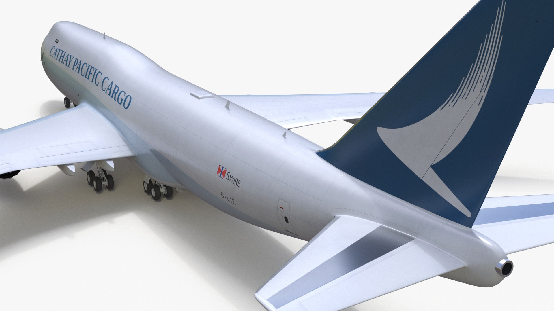 3D Boeing 747-8 Cathay Pacific Cargo Aircraft Model - TurboSquid 2369761