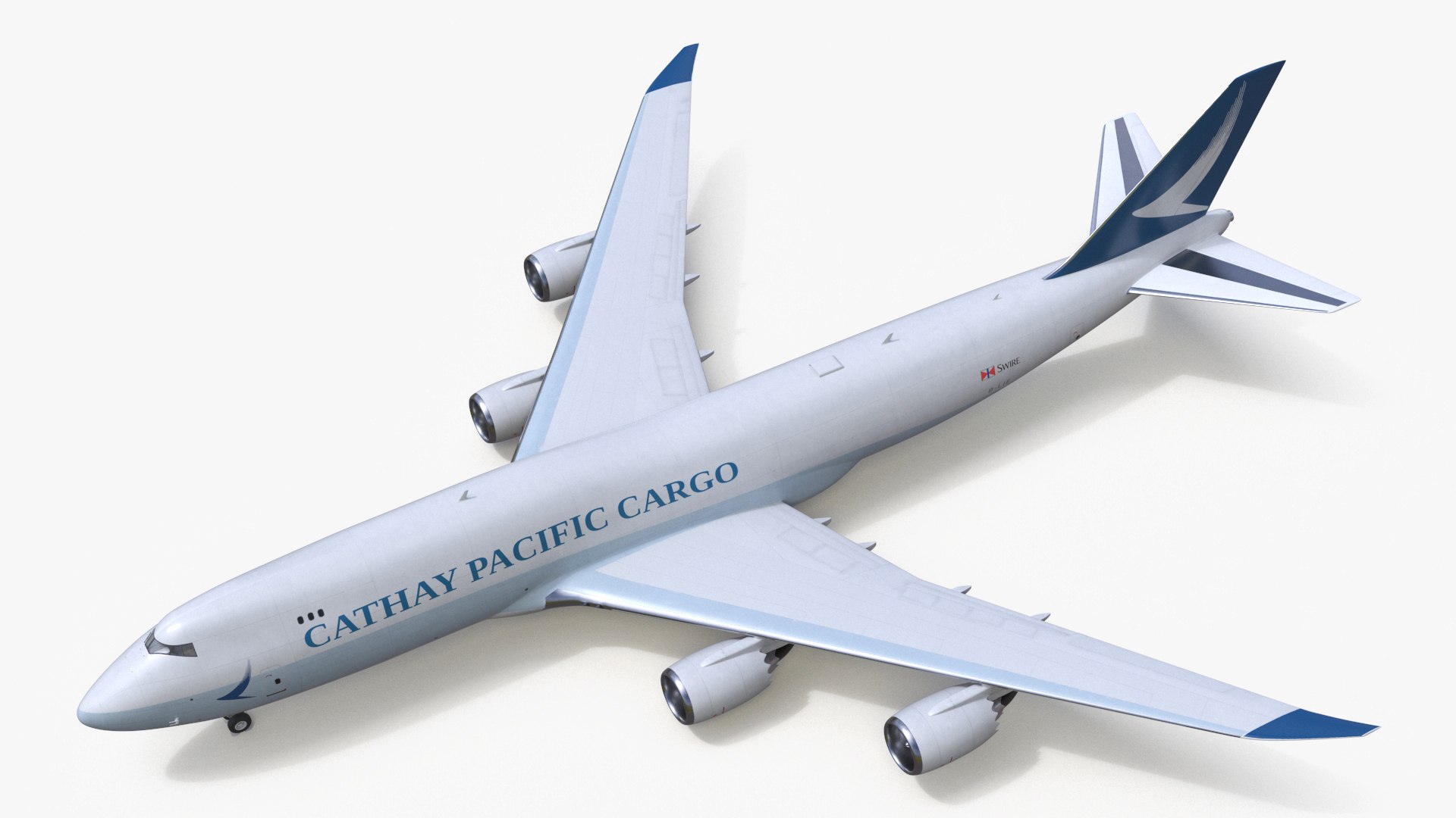 3D Boeing 747-8 Cathay Pacific Cargo Aircraft Model - TurboSquid 2369761