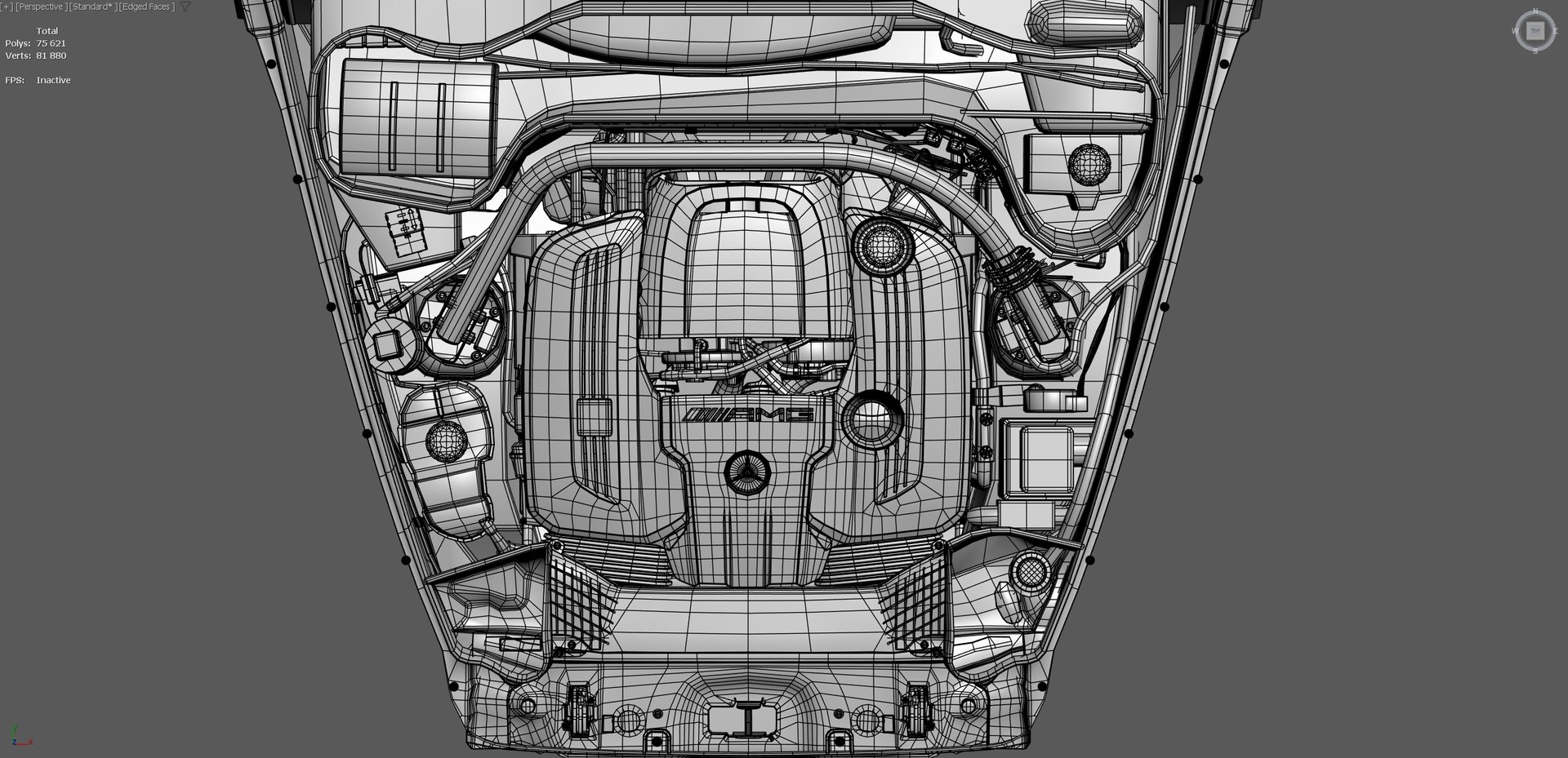 3D Mercedes-Benz G63 AMG 2025 Engine - TurboSquid 2390845