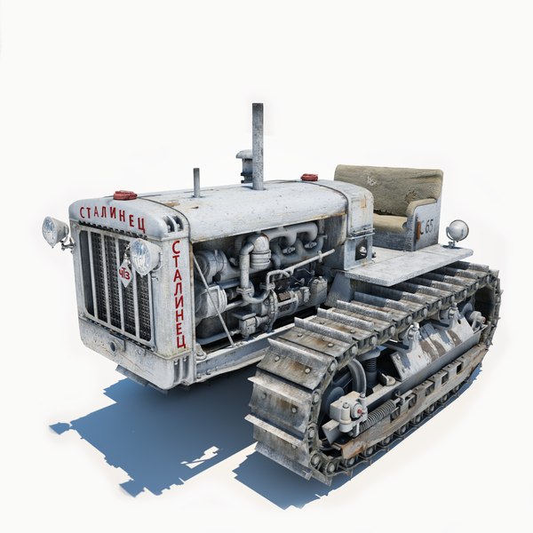 c4d stalinets s-65 soviet tractor