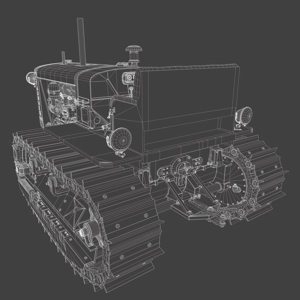 c4d stalinets s-65 soviet tractor