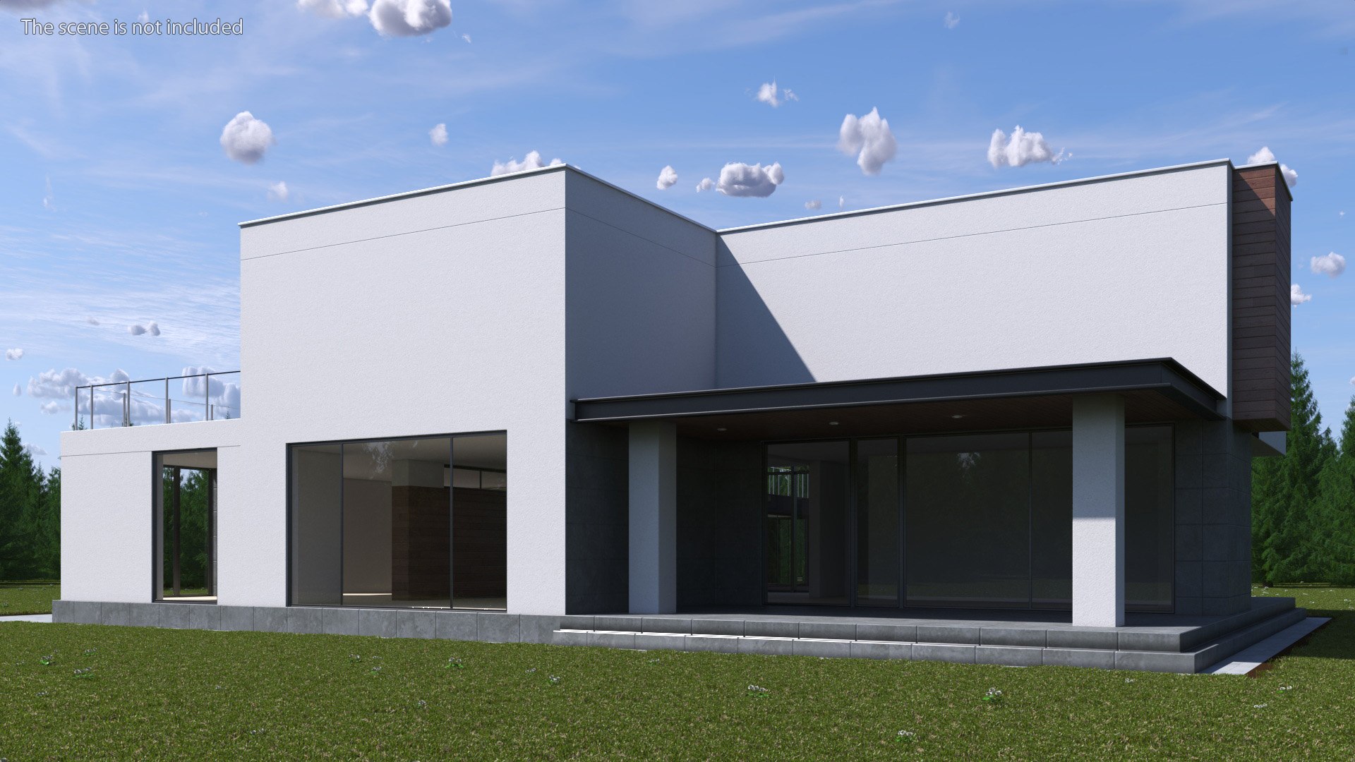 Modern House Pool 3D model - TurboSquid 2025923