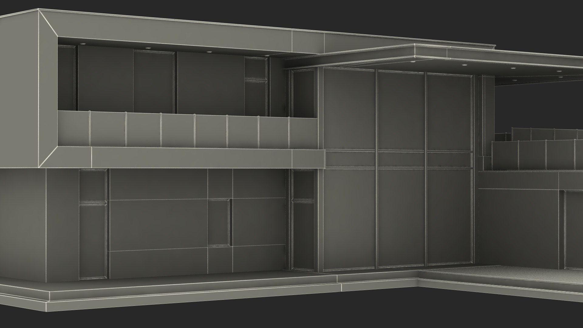 Modern House Pool 3D Model - TurboSquid 2025923