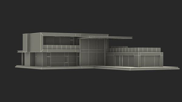 Modern House Pool 3D model - TurboSquid 2025923