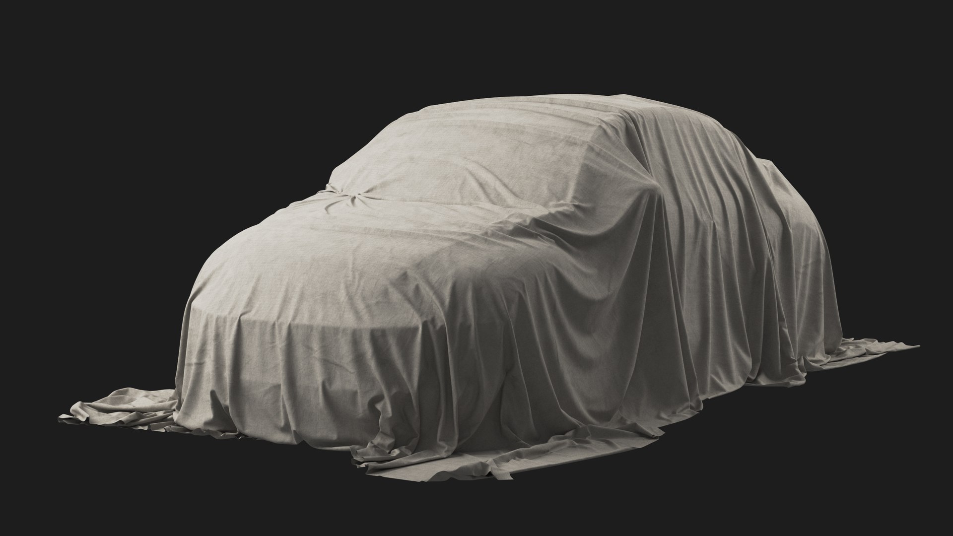 Ordinary Car Cover 05 3D Model - TurboSquid 2326376