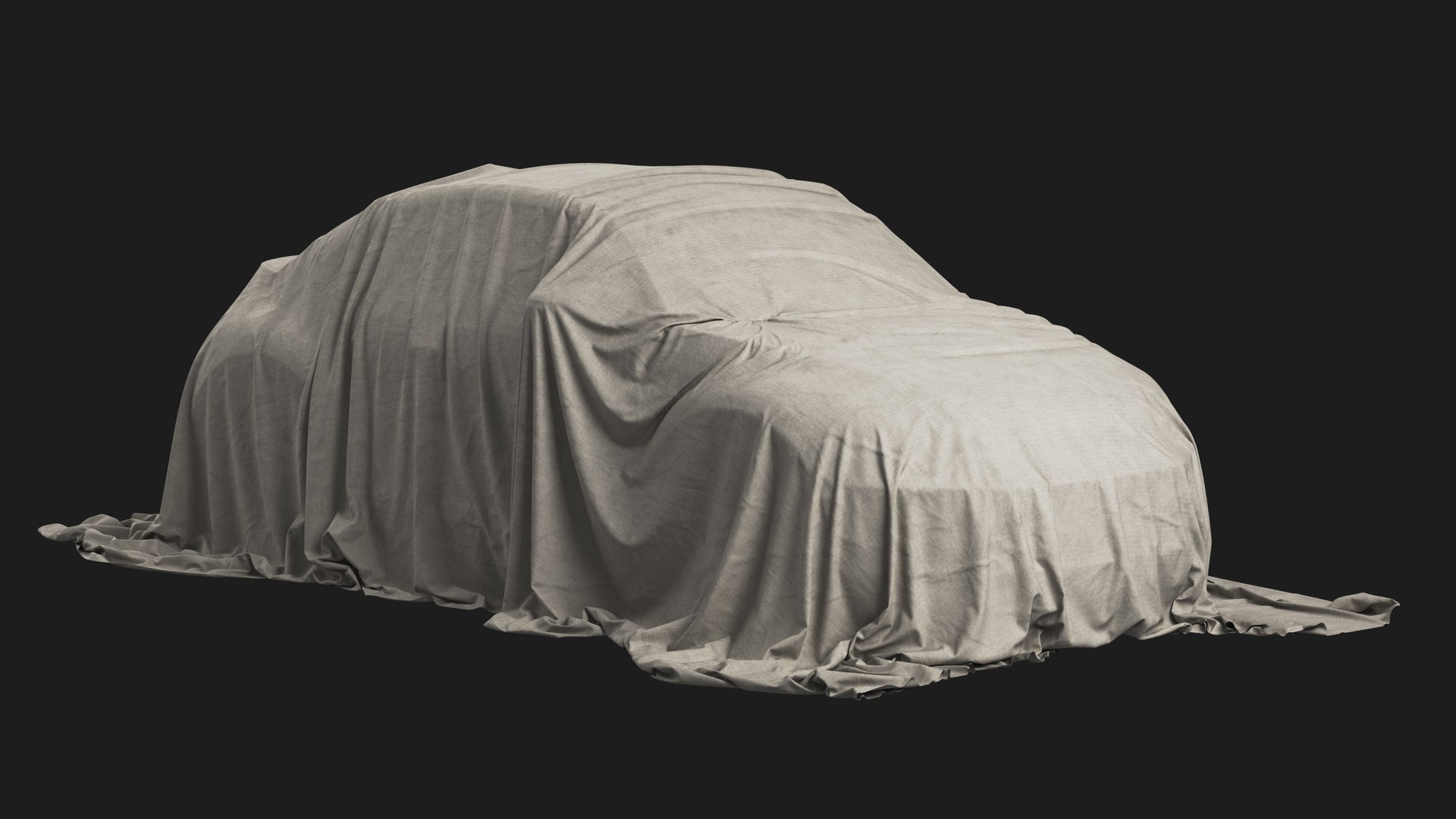 Ordinary Car Cover 05 3D Model - TurboSquid 2326376