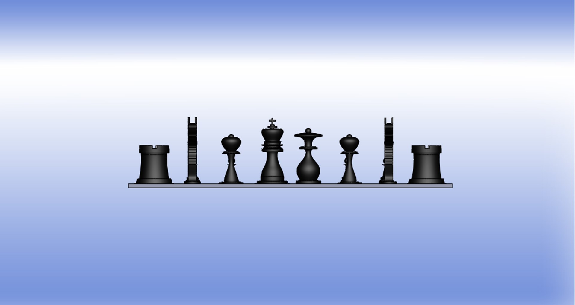 Chess Board 3d Dwg