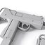 Mac-10 Machine Pistol 3d 3ds