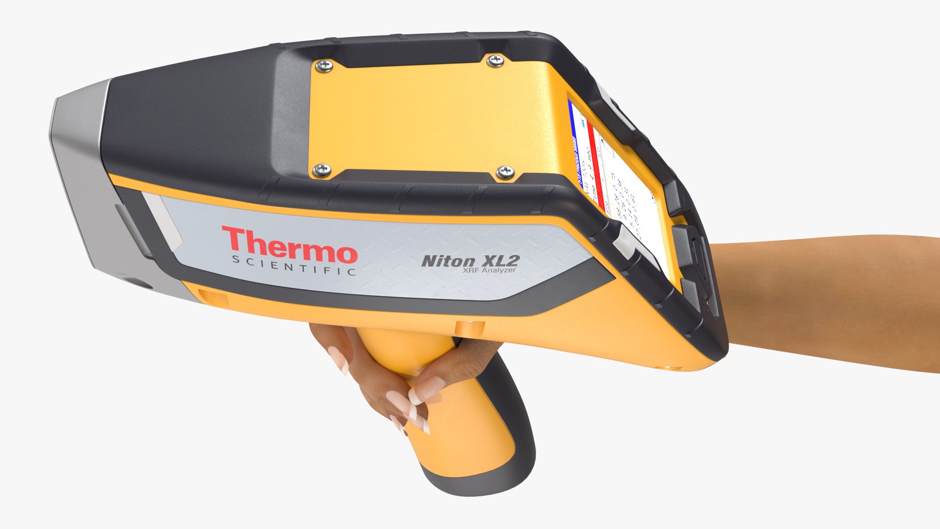 Thermo Scientific Niton XL2 XRF Metal Tester Gold 3D Model - TurboSquid ...