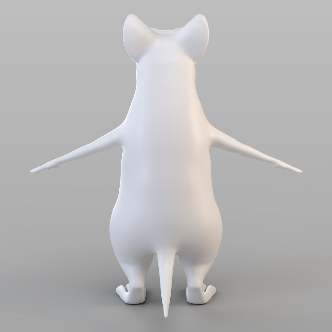 3D Big Mouse Animation - TurboSquid 1612896