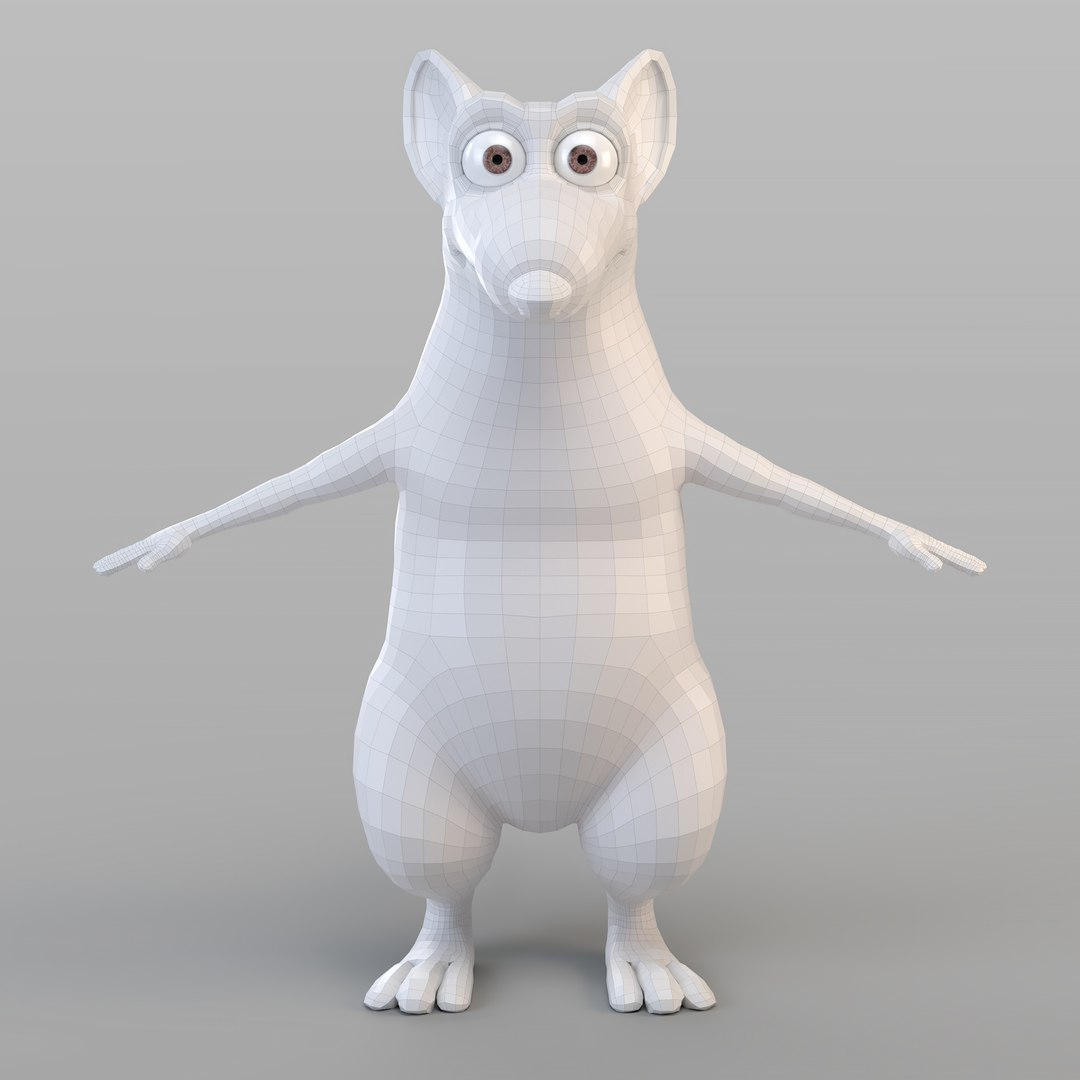 3D Big Mouse Animation - TurboSquid 1612896