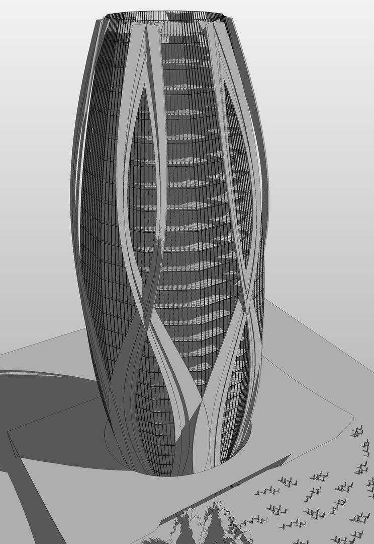 Highrise 3D - TurboSquid 1977304