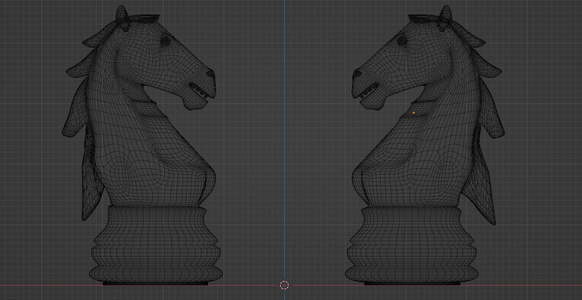 Knight Wooden Chess Pieces 3D Model - TurboSquid 2095339