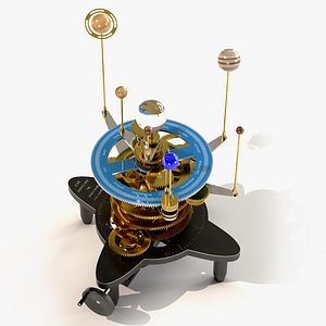 mechanical solar system clock