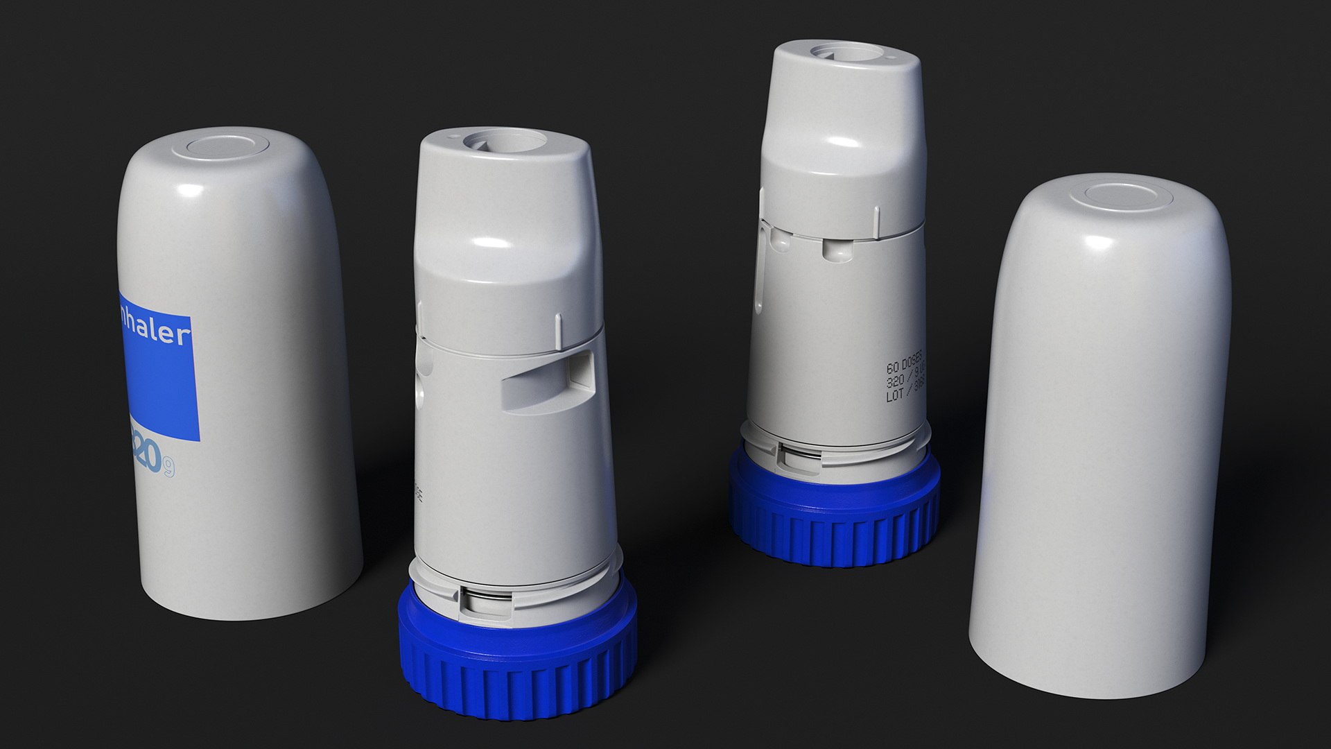 3D Copd Inhaler Open - TurboSquid 2181264