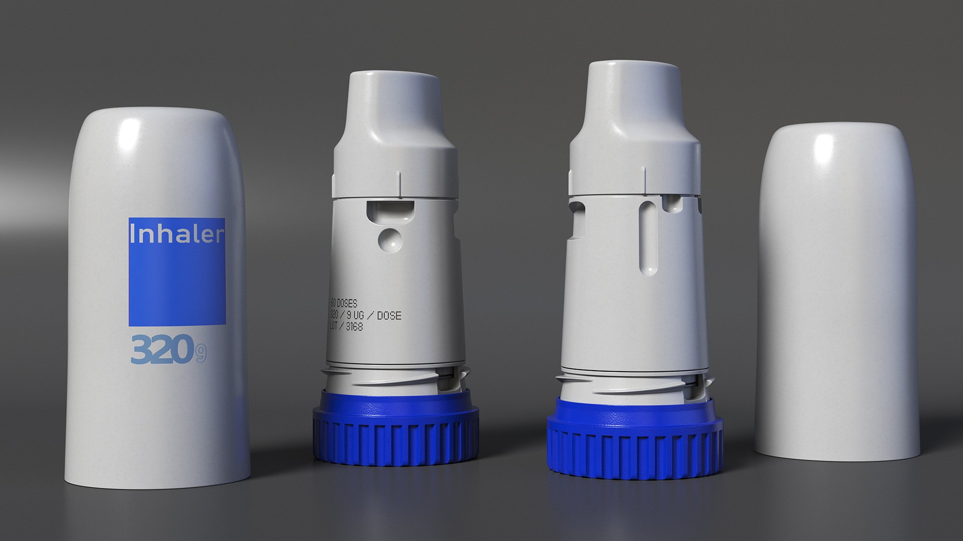 3D Copd Inhaler Open - TurboSquid 2181264