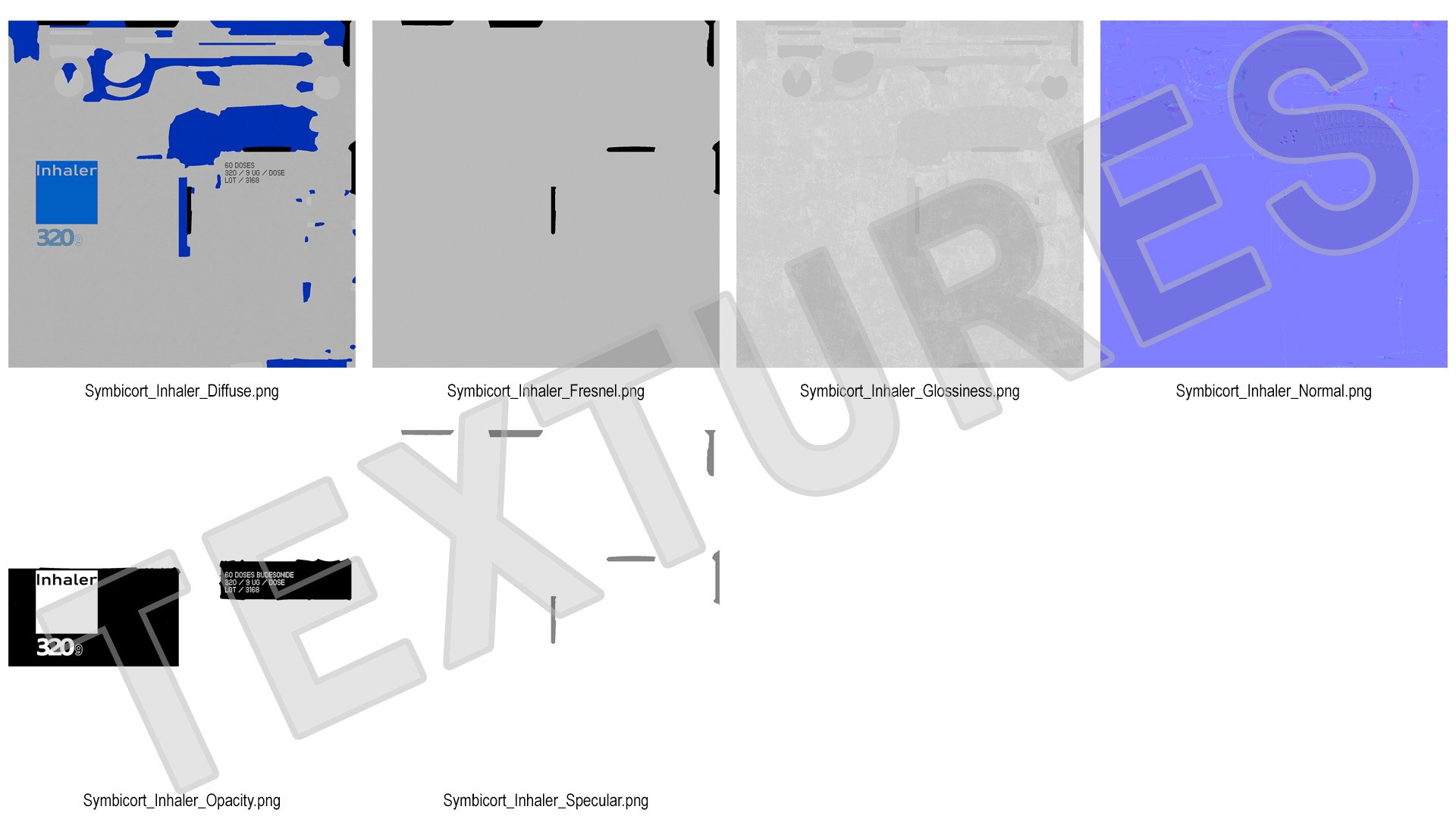 3D Copd Inhaler Open - TurboSquid 2181264