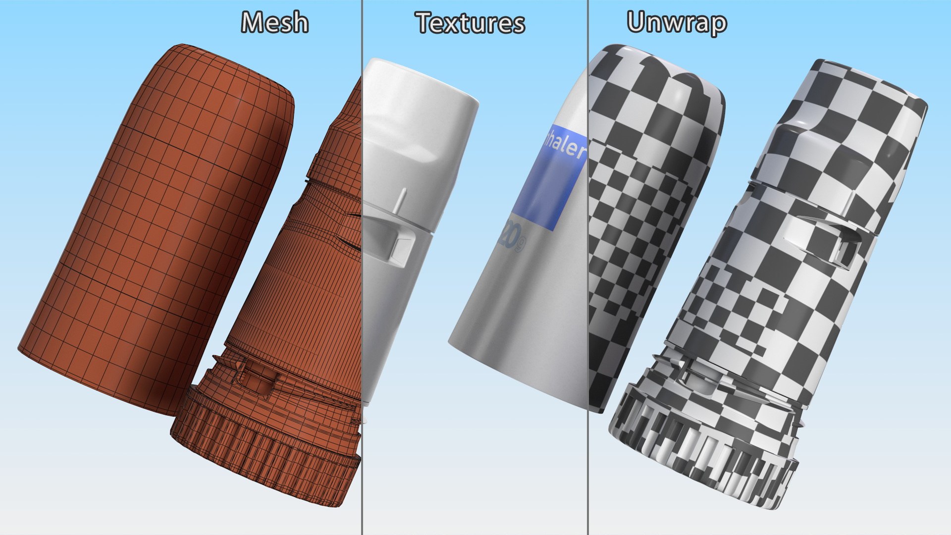 3D Copd Inhaler Open - TurboSquid 2181264