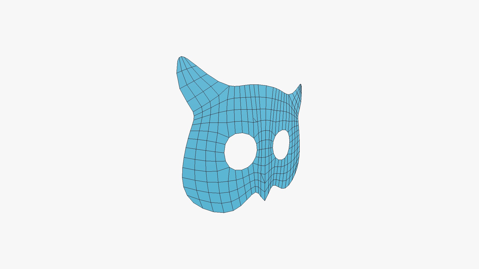 3D Owl Mask Paper 04 - Character Design Fashion Model - TurboSquid 2386348