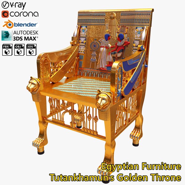 Throne Blender Models for Download | TurboSquid