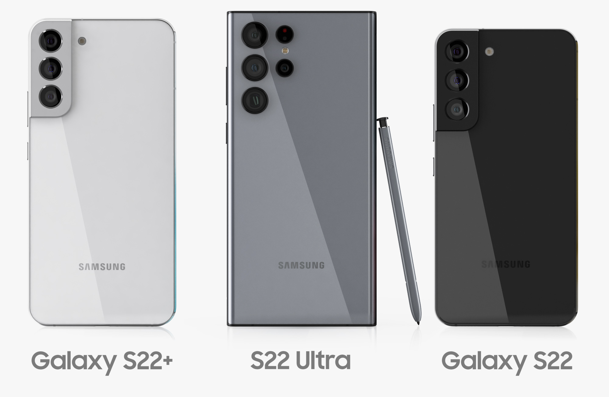 3D Samsung GALAXY Collection 2022 - TurboSquid 1858244