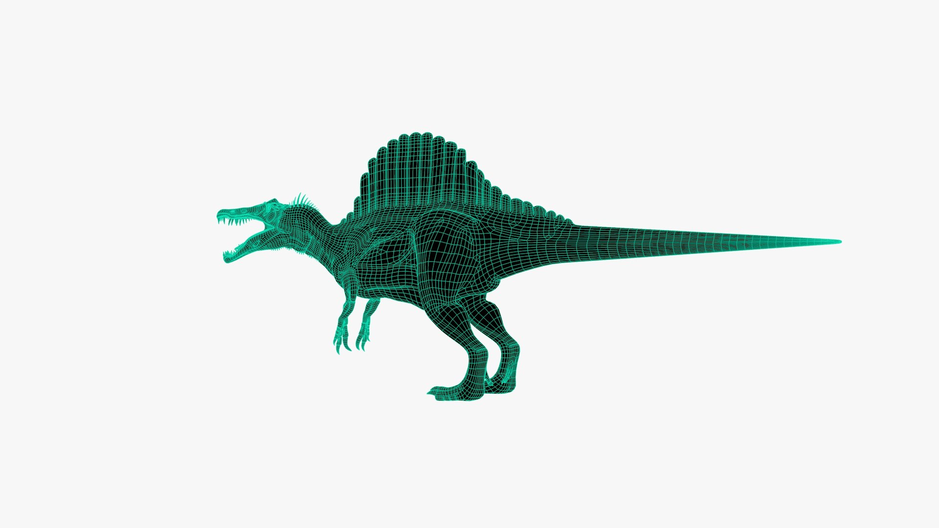 3D Spinosaurus Dinosaur Model - TurboSquid 2365903