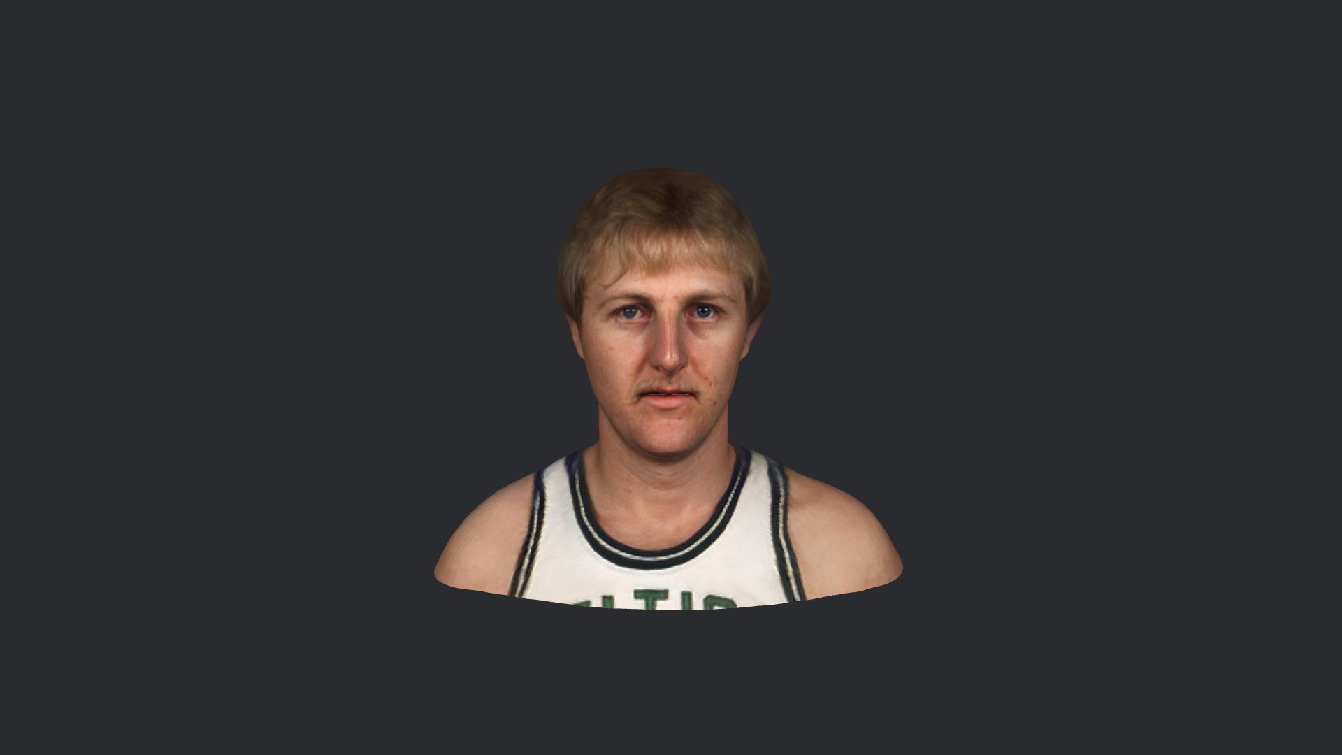 Larry Bird- Realistic Bust Head Ready 3d Model 3D - TurboSquid 2235164